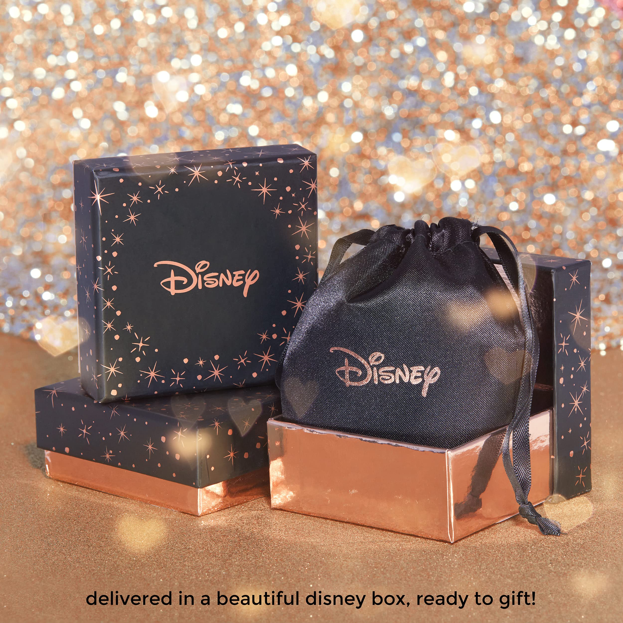 Disney Winnie the Pooh Earrings - Flash-Plated Stud Earrings - Winnie the Pooh Stud Earrings for Women