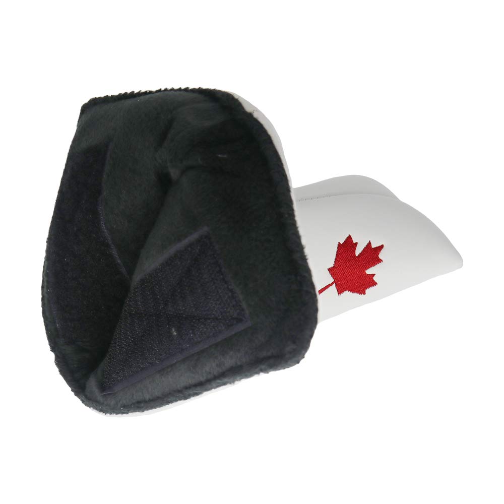 Dark Horse Golf Putter Head Cover headcover Red Maple Leaf Fit All Brands Scotty Cameron Ping TaylorMade Odyssey Callaway Titleist