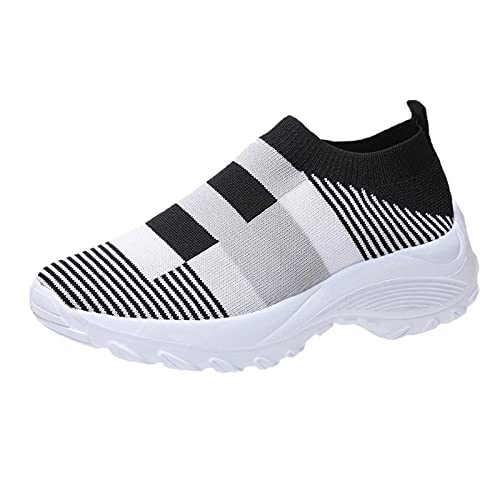 FASDNENDYS Mesh Mixed Runing Color Shoes Women Sports Shoes Outdoor Breathable Women's Water Solid Black