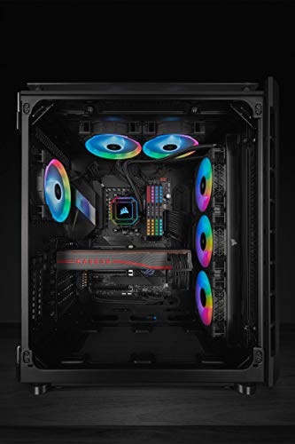 Corsair iCUE H150i Elite Capellix Liquid CPU Cooler, RGB Pump + Fans, 360mm for Radiator