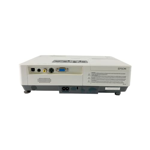 Epson PowerLite 1710c 3LCD Projector 2700 Lumens HD 1080i, Bundle Remote Control HDMI-Adapter Power Cable