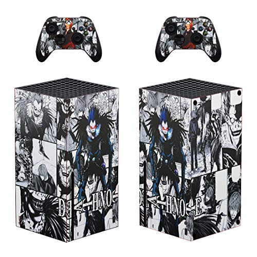 Dead Note Decals Stickers Full Set Faceplate Skin for X-box-One-Series X Protection Kit by KAJAL MANI