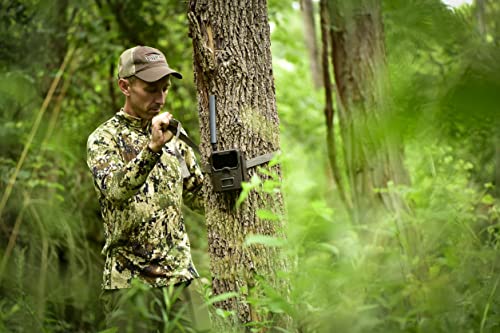 Covert Scouting Cameras WC20-V (Verizon Wireless) 4G LTE Cellular Game & Trail Camera for Hunting Deer and Wildlife โ 20mp High-Res Images & 1080p Videos Transmitted to Mobile App, CC0012