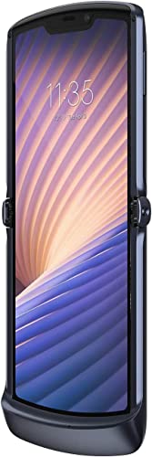 Motorola - moto razr 5G 256GB (Unlocked) - Polished Graphite - PAJS0007US (Renewed)
