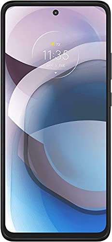 Motorola One 5G Ace (2021) 128GB+6GB RAM 6.7" Display XT2113-2 Smartphone (Locked to T-Mobile ONLY) - Volcanic Gray (Renewed)