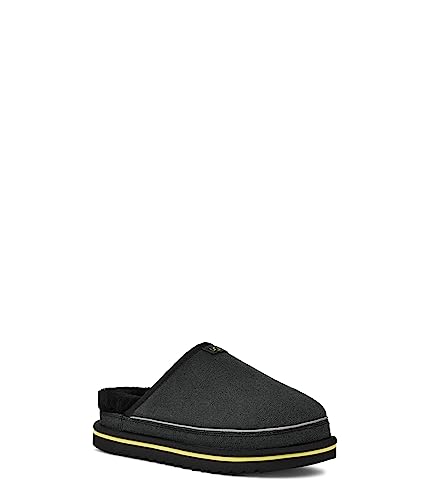 UGG Men's Scuff Cali Wave Shoe, Black/Pearfect, 9