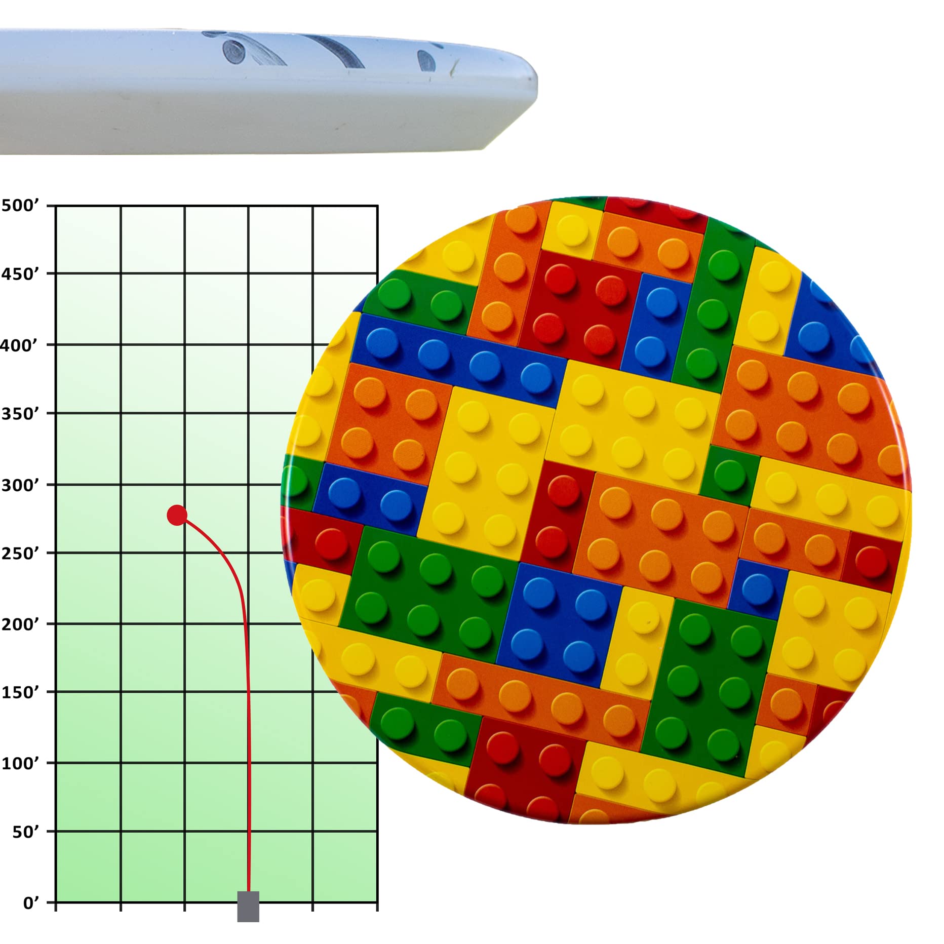 Divergent Discs Golem | Overstable Approach Disc | Flexible Putt & Approach Disc Golf Disc - Graphic StayPut (Pattern 1)