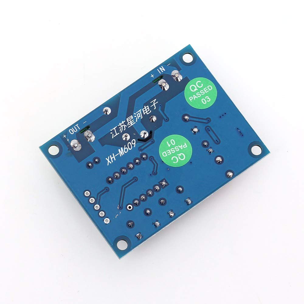 DOAYMLER DC 12V-36V Digital Low Voltage Protector Disconnect Switch Over Discharge Protection Module for Lead Acid Lithium Battery