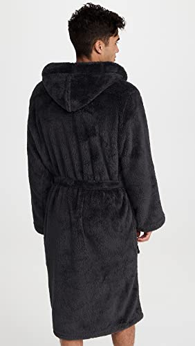 UGG Mens Beckett Bathrobe, Ink Black, Medium-Large US