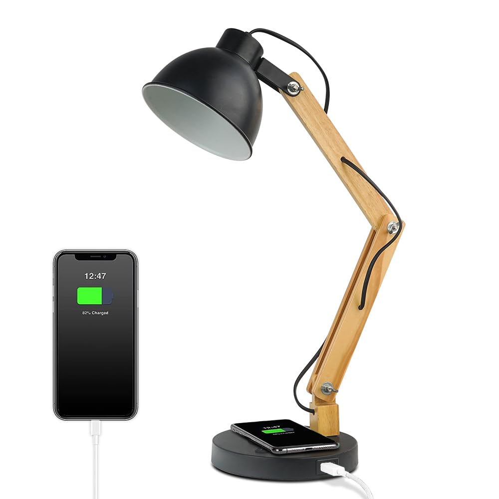 ELINKUME Crystal Lamp, RGB Color Changing Table Lamp with Touch and Remote Control, USB Rechargeable Bedside Lamp for Bedroom Living Room Party Dinner Gift