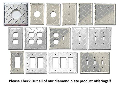 Double GFI Cover (1, Natural Silver)