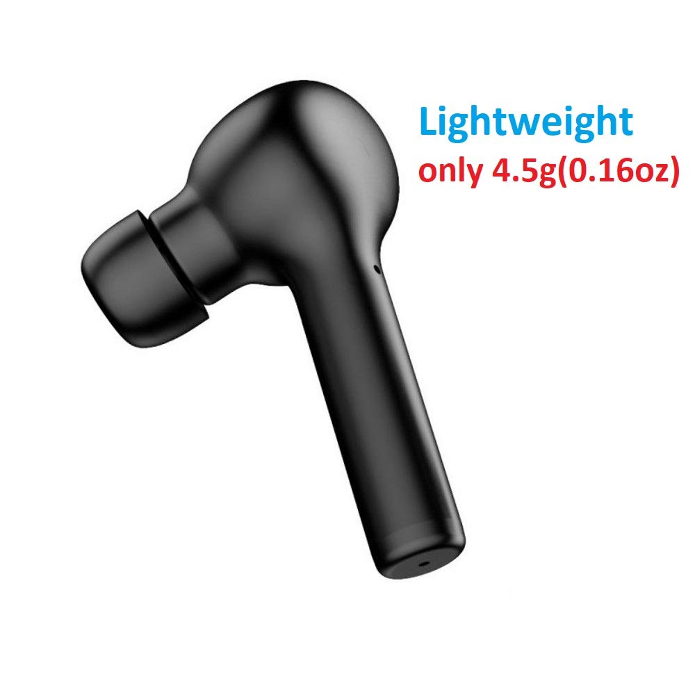 CUFOK Bluetooth Earbuds True Wireless Headphones Sports HiFi Bass Touch Control TWS Ear Buds with Charging Case Noise Cancelling Headset with Microphone for iPhone Android Phone