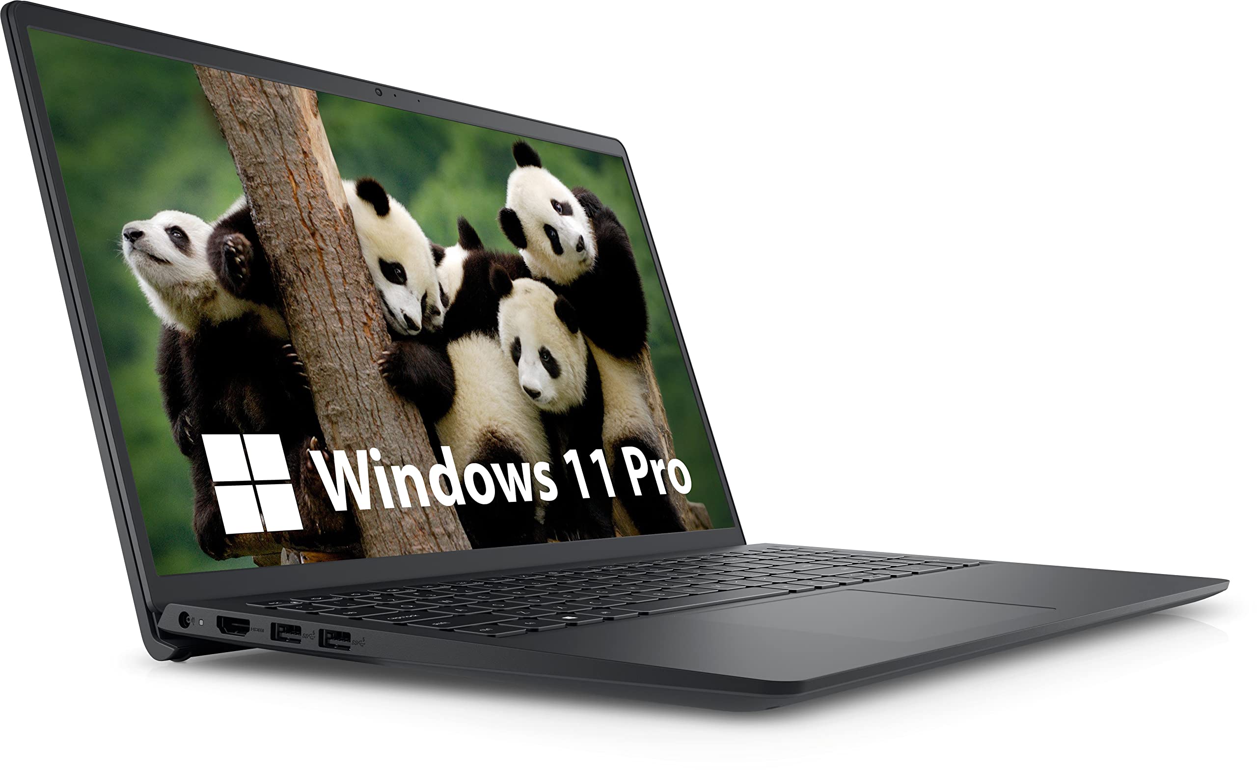 Dell 2023 Inspiron 15 3000 Laptop, 15.6 HD Display, Intel Celeron N4020 Dual-Core Processor, up to 2.80 GHz,8GB DDR4 RAM,512GB PCIe SSD,HD Webcam,SD Card Reader,HDMI,Bluetooth,Windows 11 Pro,Black