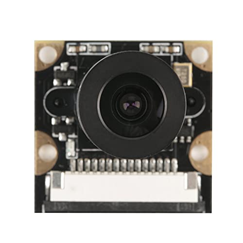 Webcam Board, Easy Installation High Sensitivity 2592x1944 Resolution OV5647 Chip Camera Module for Raspberry Pi B 3 2