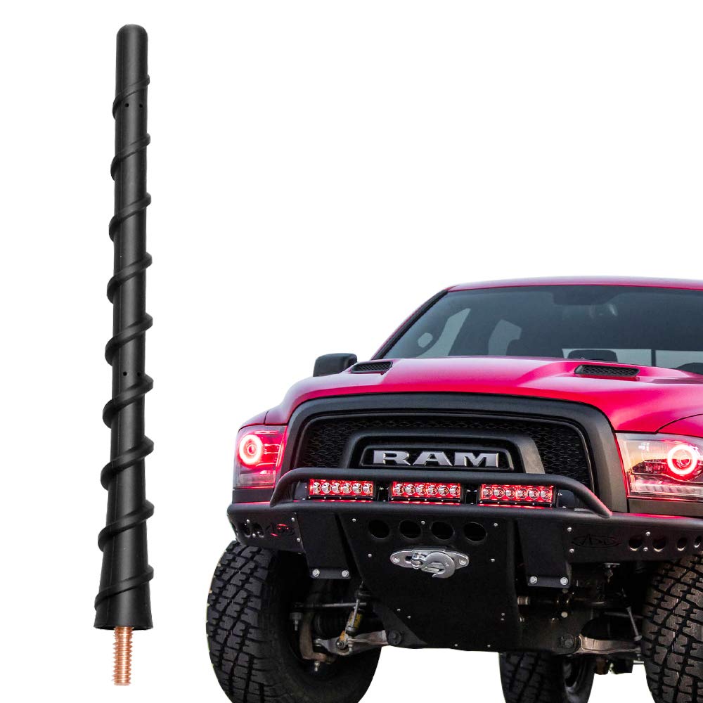 VOFONO Antenna for Dodge Ram 1500 2500 3500 2009-2023, Truck Dodge Ram 1500 Accessories, 7 Inch Short Dodge Ram 1500 Antenna Replacement Upgrade Car AM FM Recetion