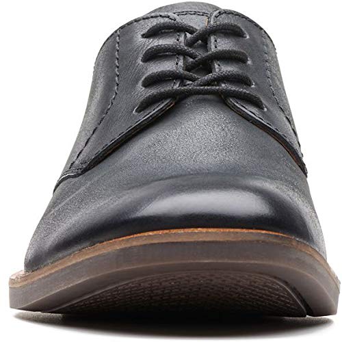 Clarks Men's Atticus Lace Oxford, Navy Suede, 8.5
