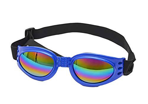 Vedem Dog Sunglasses Eye Wear Protection Pet Goggles Dog Glasses (Blue)