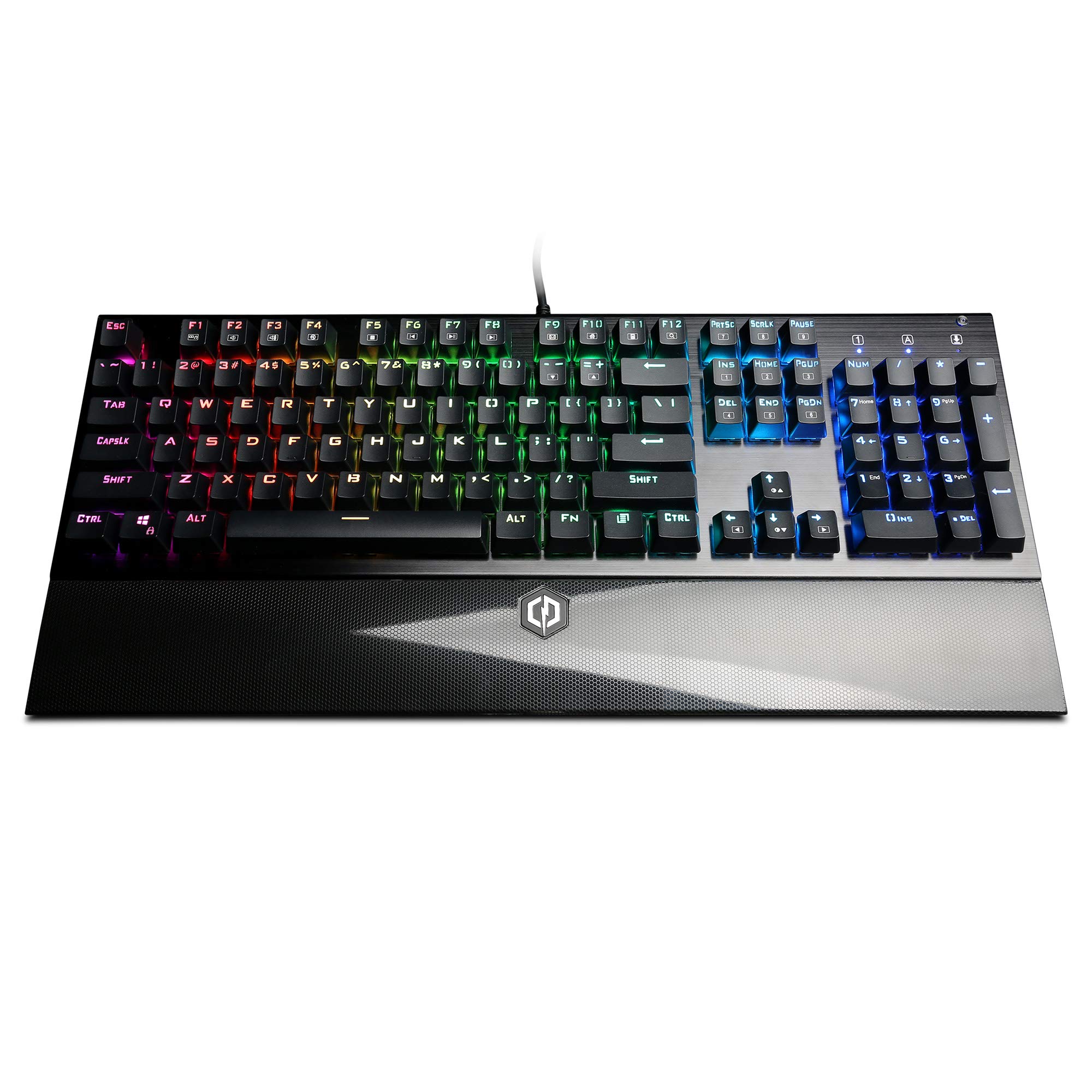 CyberpowerPC Skorpion K2 CPSK302 RGB Mechanical Gaming Keyboard with Kontact ™ Blue (Clicky) Mechanical Switches