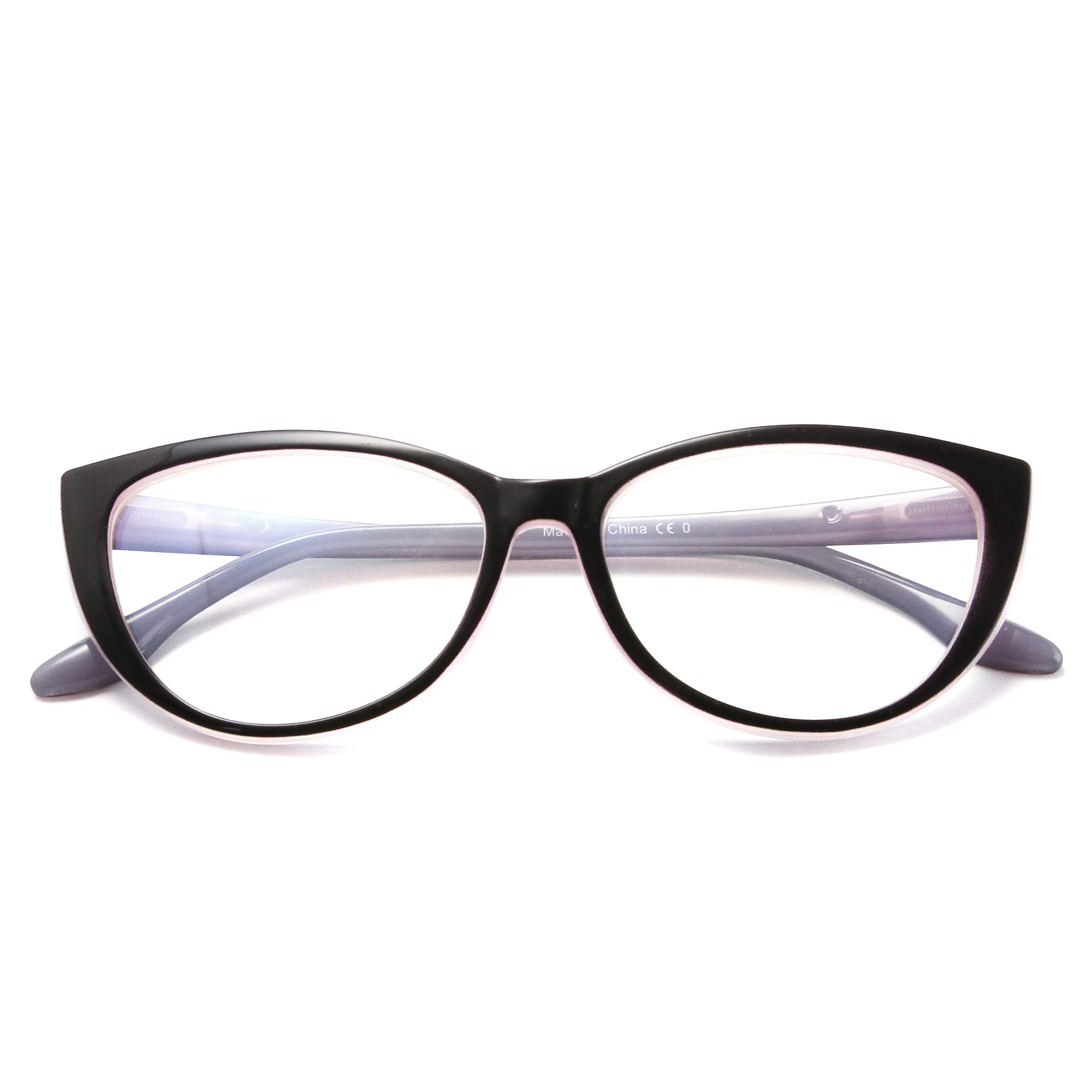 CRGATV 3 Pack Reading Glasses Blue Light Blocking Stylish Cat Eye Computer Readers Anti Eyestrain & Glare for Women