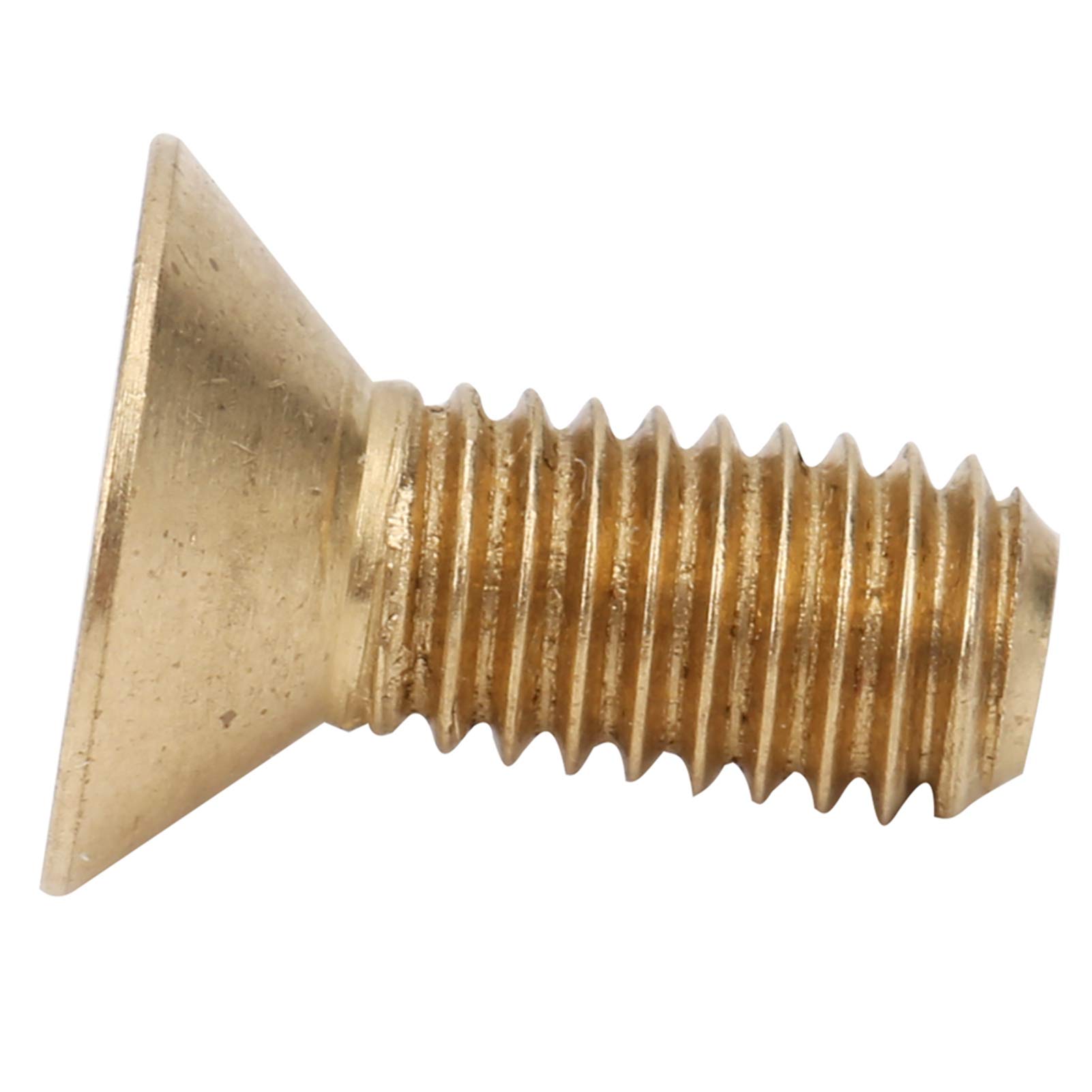 Countersunk Hex Socket Screws, 50Pcs Flat Hexagon Socket Screw, M5 Pure Copper Countersunk Head Screw, Can Fix Components, Industrial and, Rivet Nuts (M5*12)