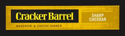 Cracker Barrel Sharp Cheddar Macaroni & Cheese Dinner, 14 oz Box