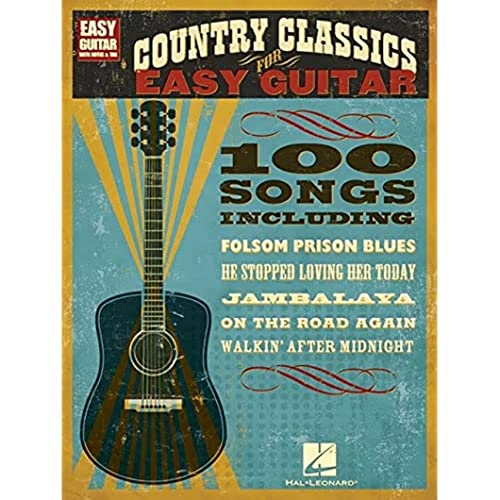 Country Classics for Easy Guitar (Easy Guitar with Notes & Tab)
