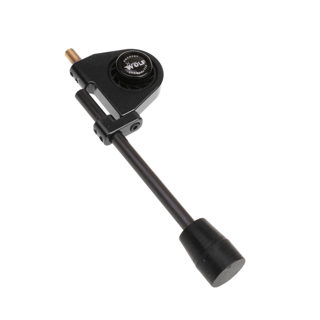 Dovewill Outdoor Alloy Archery Stabilizer Compound Bow String Suppressor Stop Silencer