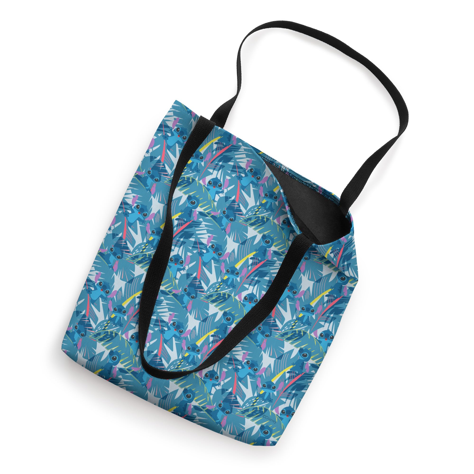 Disney Lilo and Stitch 90s Tropical Print Tote Bag