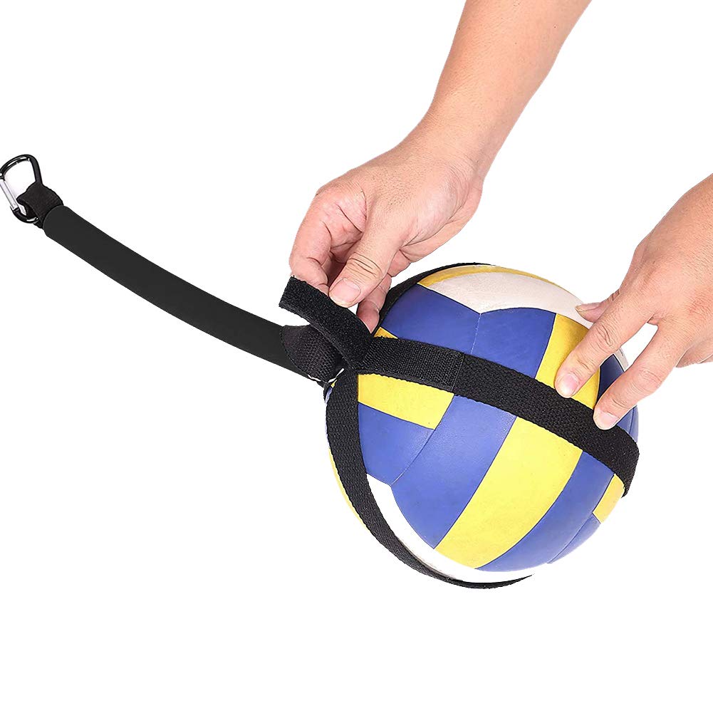 Denpetec Volleyball Practice Net Volleyball Spike Trainer Volleyball Training Equipment Length Adjustable