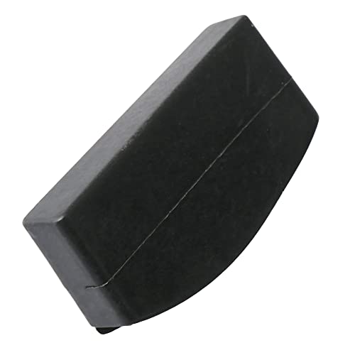Etfbuy 50 Pcs Bed Board Plastic Bracket Single End 55mm Black Slat Caps Holders Connector Furniture Accessories for Holding Securing Wooden Slats Bed Base