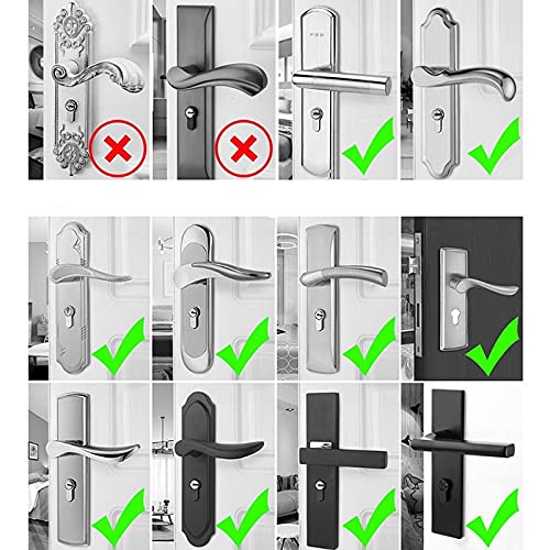 PXLYWLTZL Set of 6 Door Handle Covers,Door Knob Covers EVA Foam,Door Handle Protector,Door Handle Cover for Heat,Antifreeze Hands in Winter, Anti-Collision Child/Kids Safety,Anti-Static