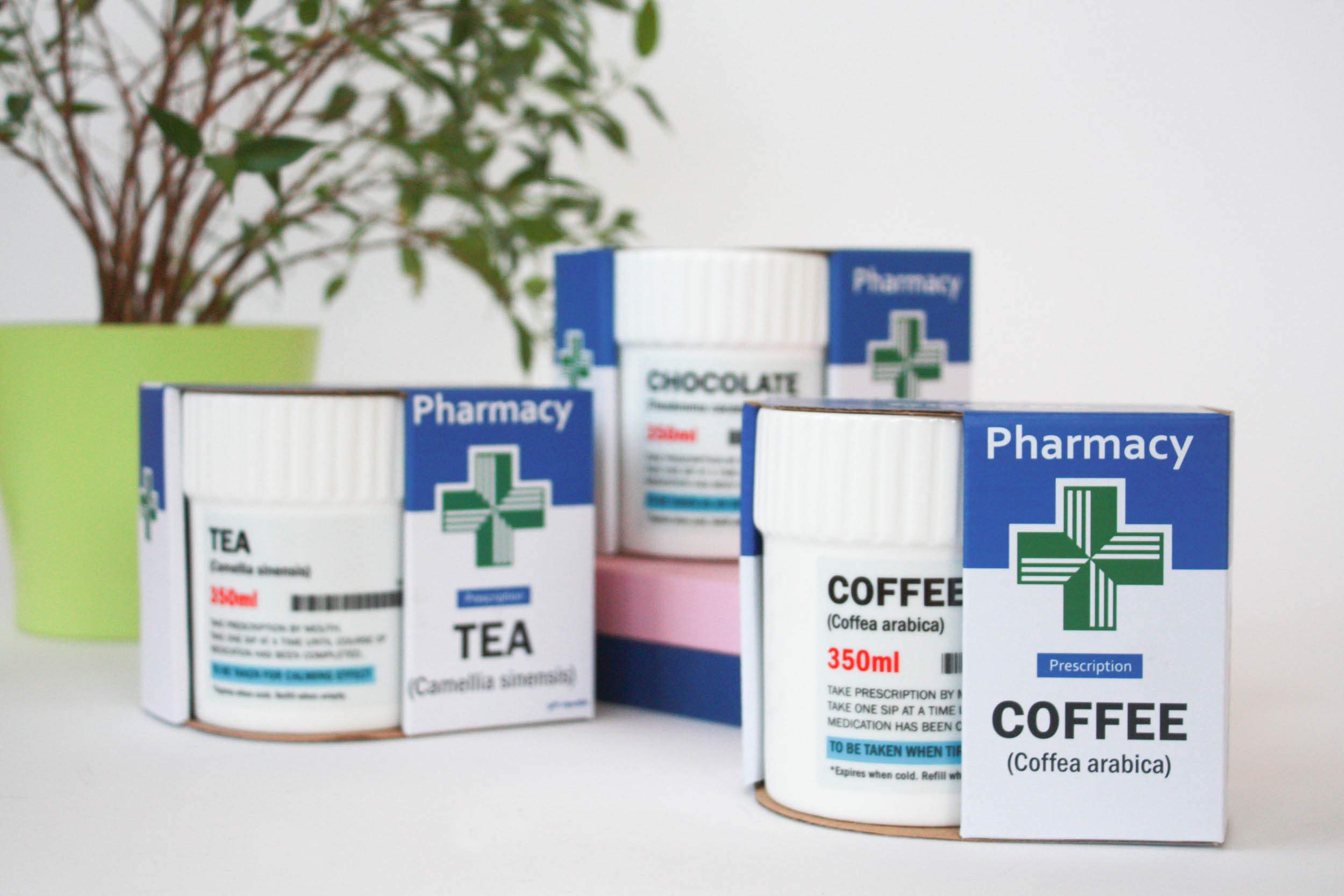 Gift Republic Pill Pot Coffee, Multicolor (GR330036)