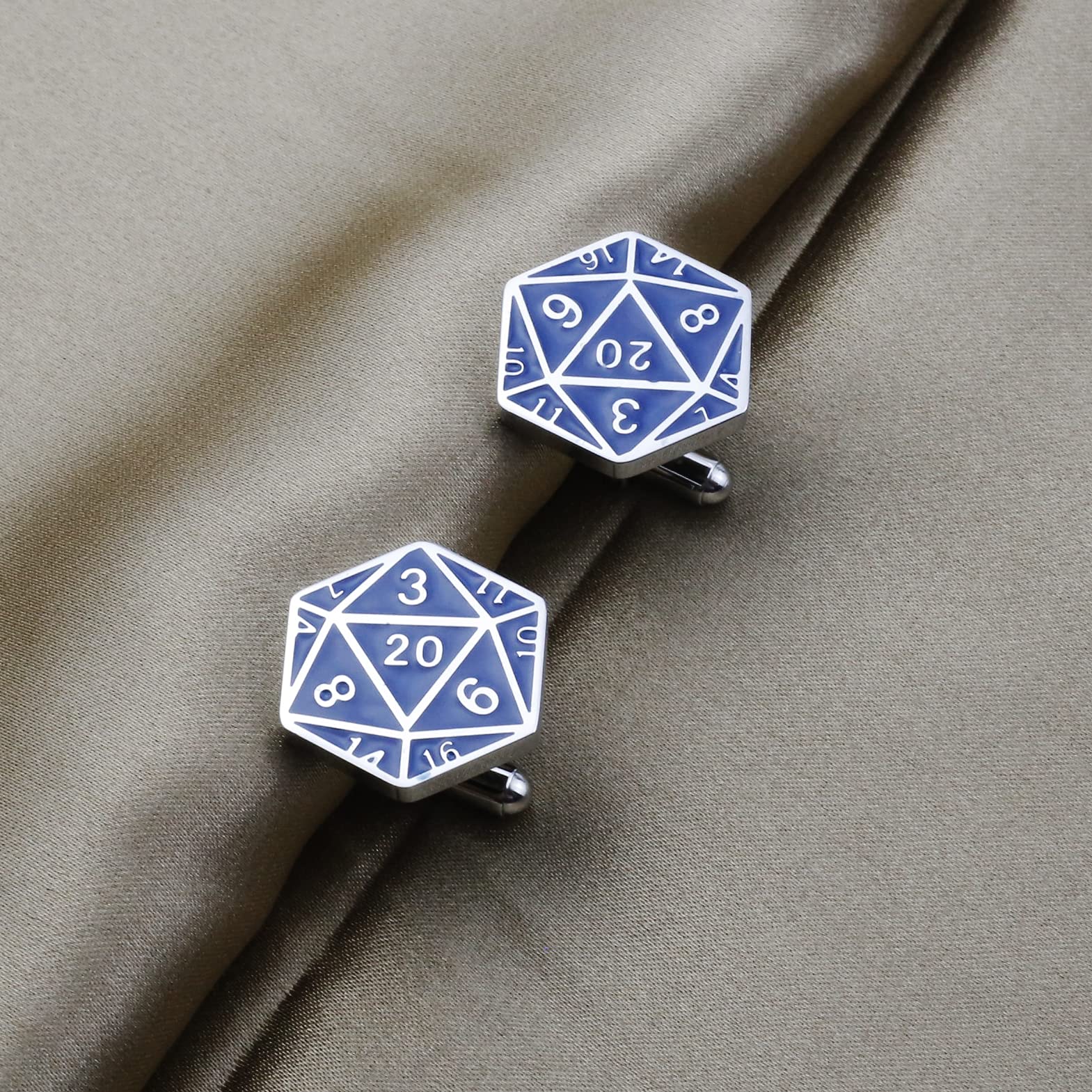 DGHMHD Dungeons and Dragons Cufflink Dungeon Master DND Dragon Masters Gift Birthday Gifts for Men Boyfriend (S+BACK)