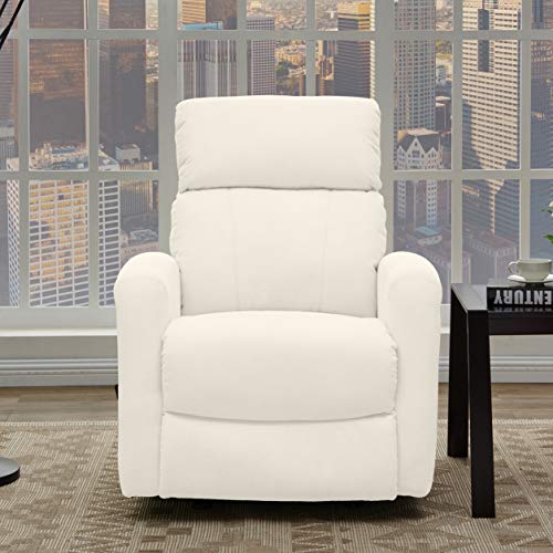 Domesis Rocker Recliner Chair in Cream Chenille