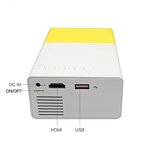 DOUBAO Portable LED Mini Projector Home Theater Game Video Player SD Compatible USB Speaker YG-300 Child Beamer