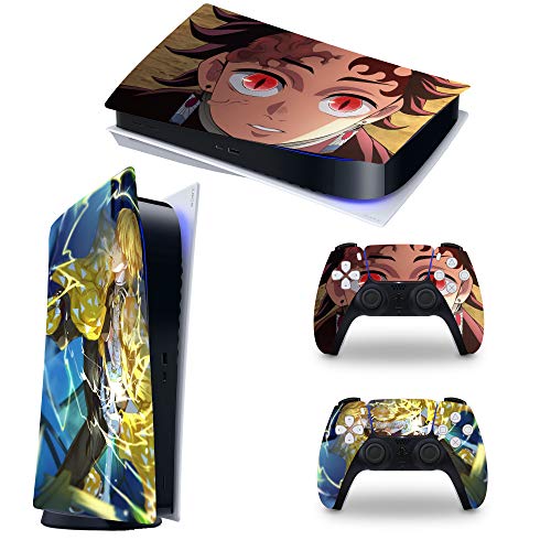 Devil Hunter - PS5 Standard Edition Skin Console - PS5 Standard Edition Controller Skin Cover Vinyl Decal Protective