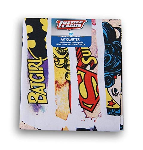 Creative Cuts Fat Quarter - Super Hero Girls