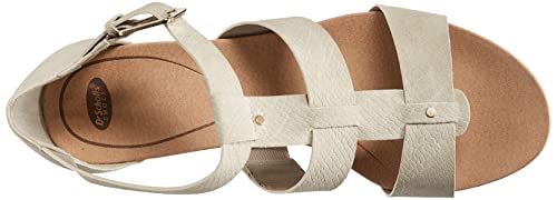 Dr. Scholl's Shoes Women's Barton Wedge Platform Sandal,Greige Snake Print,7.5