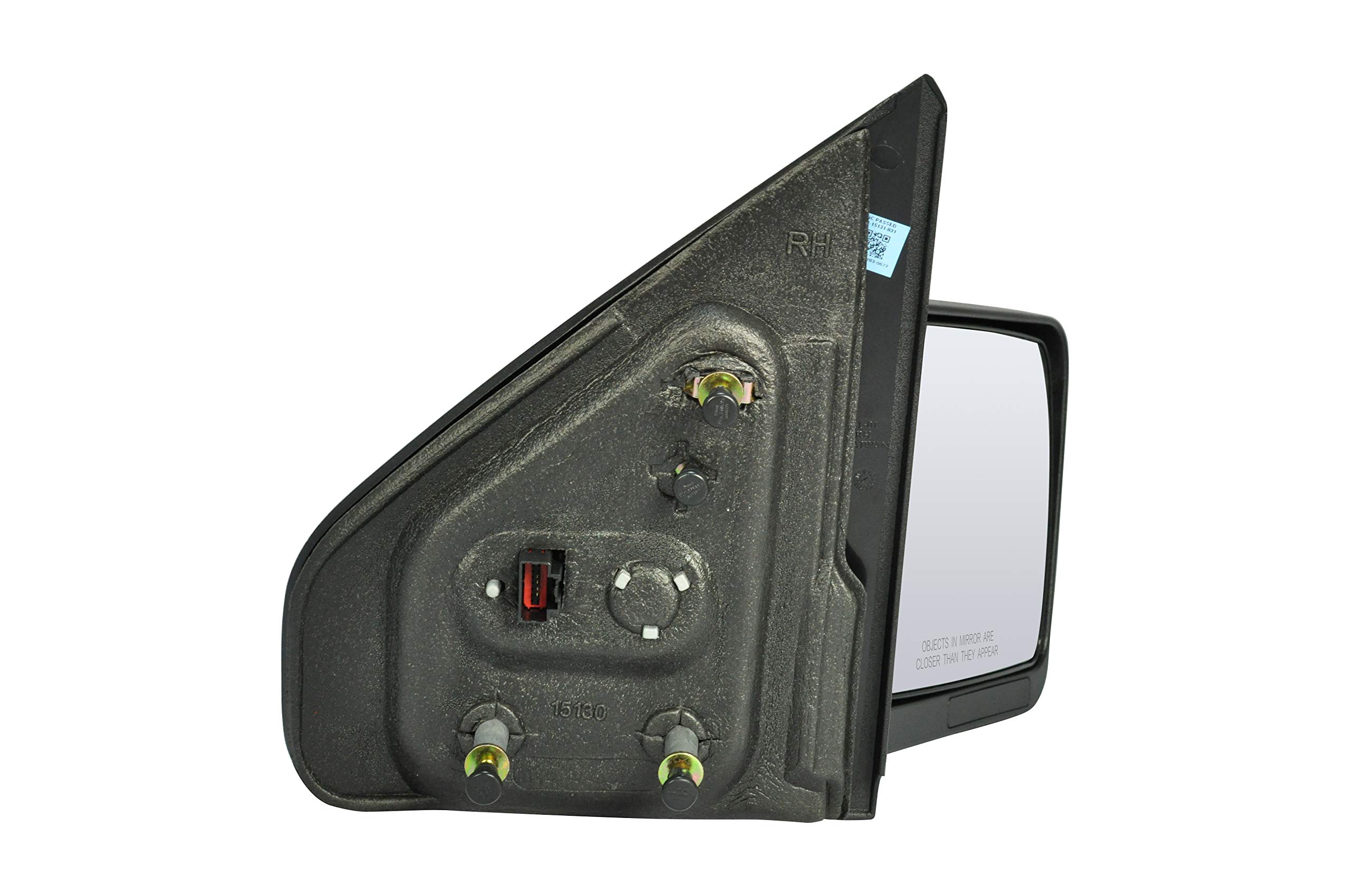 Dependable Direct Passenger Side Right Mirror Non-Heated Power Remote Compatible with Ford F-150 2004-2008 Parts Link # FO1321233 OEM # 8L3Z17682EA 4L3Z17682BAB 6L3Z17682BA