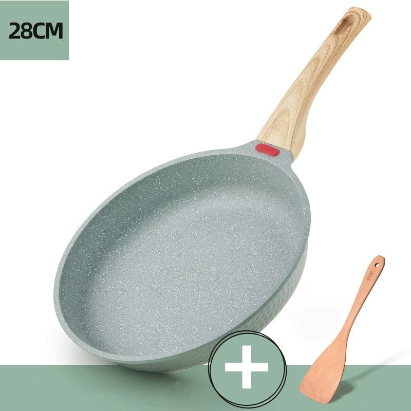 DHTDVD Medical Stone Pan Nonstick Pan Steak Frying Pan Pancake Pan Household Frying Pan