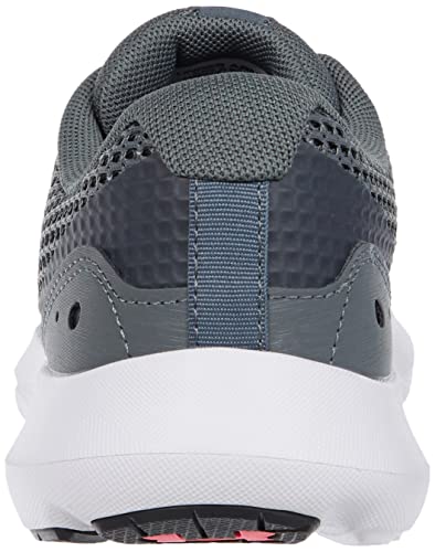 Under Armour Women's Surge 3 Sneaker, (103) Pitch Gray/White/Cerise, 8.5