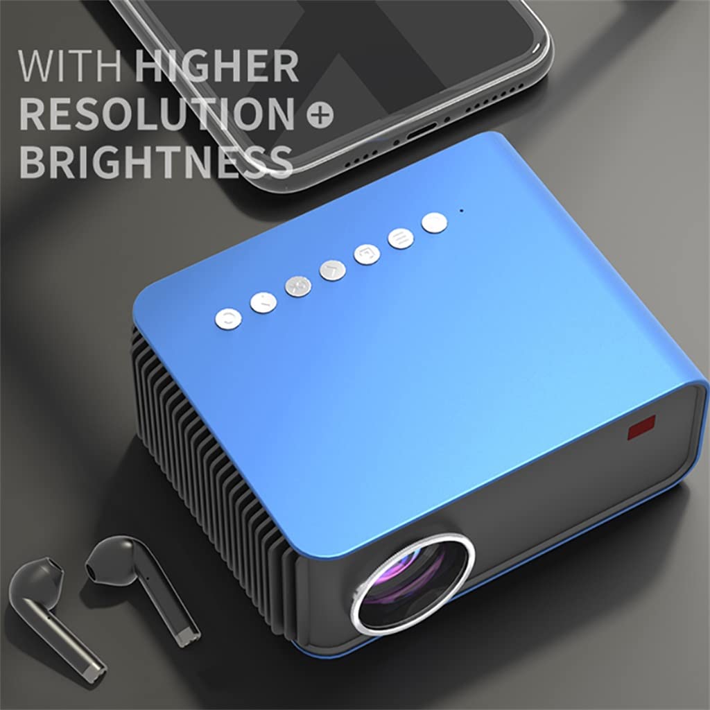 HGVVNM Mini Projector 3600 Lumens Support 1080P LED Big Screen Home Theater Smart Video Beamer