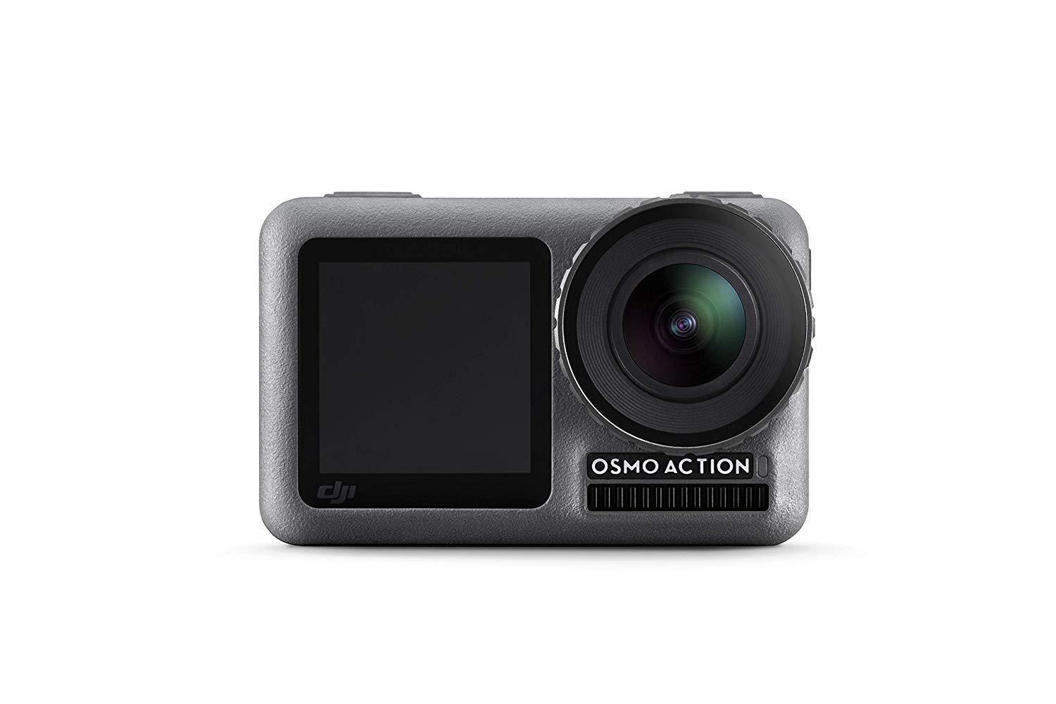DJI OSMO Action Cam Digital Camera with 2 Displays 36FT/11M Waterproof 4K HDR-Video 12MP 145° Angle Black with Extra Battery
