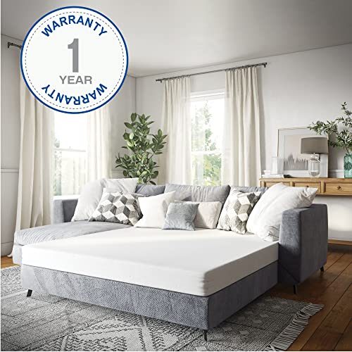 Vibe Gel Memory Foam Sofa Bed Mattress | Replacement Mattress for Twin Size Sleeper Sofa and Couch Beds