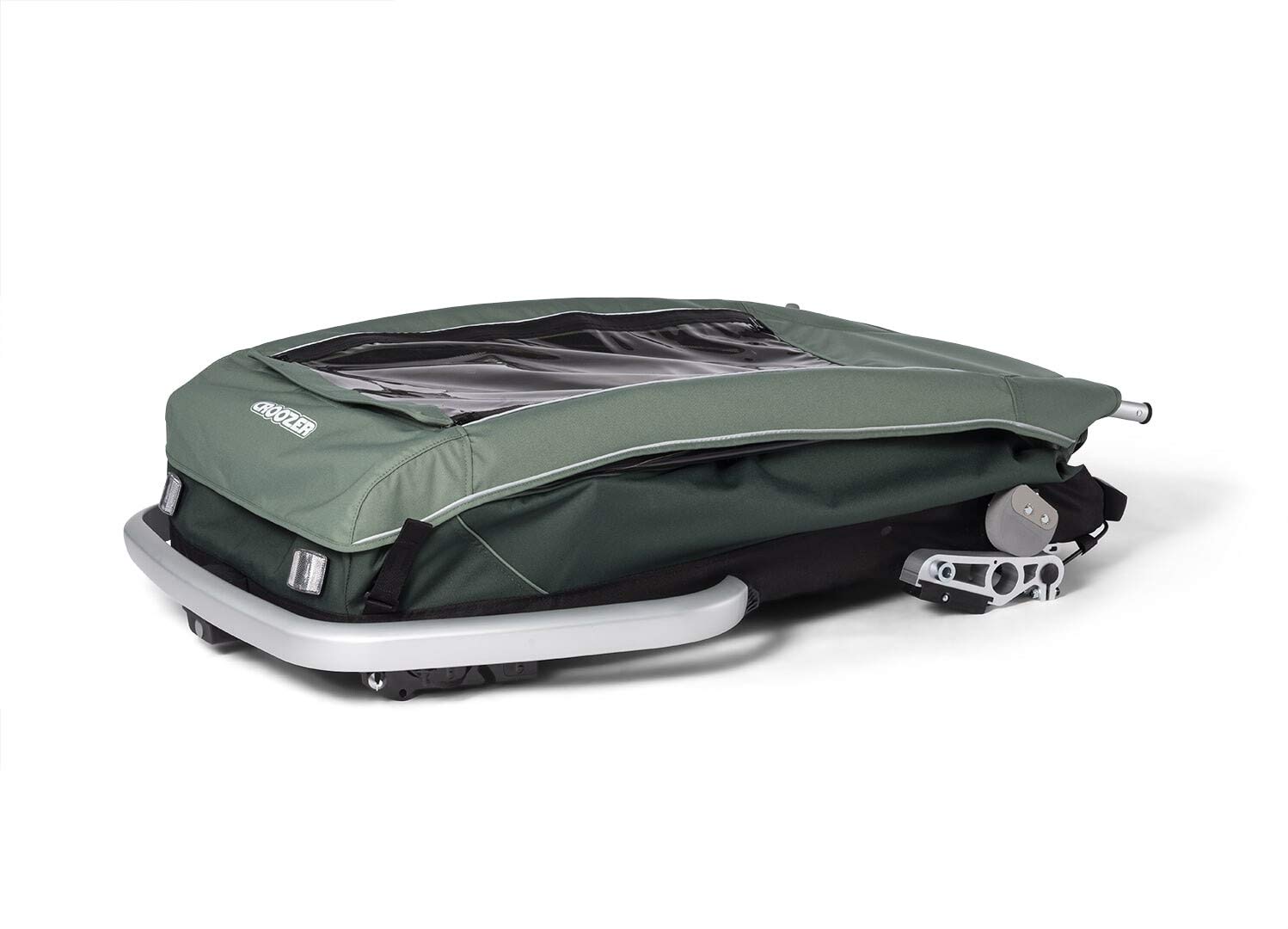 Croozer Unisex - Adult Vaaya Bicycle Trailer, Green, One Size