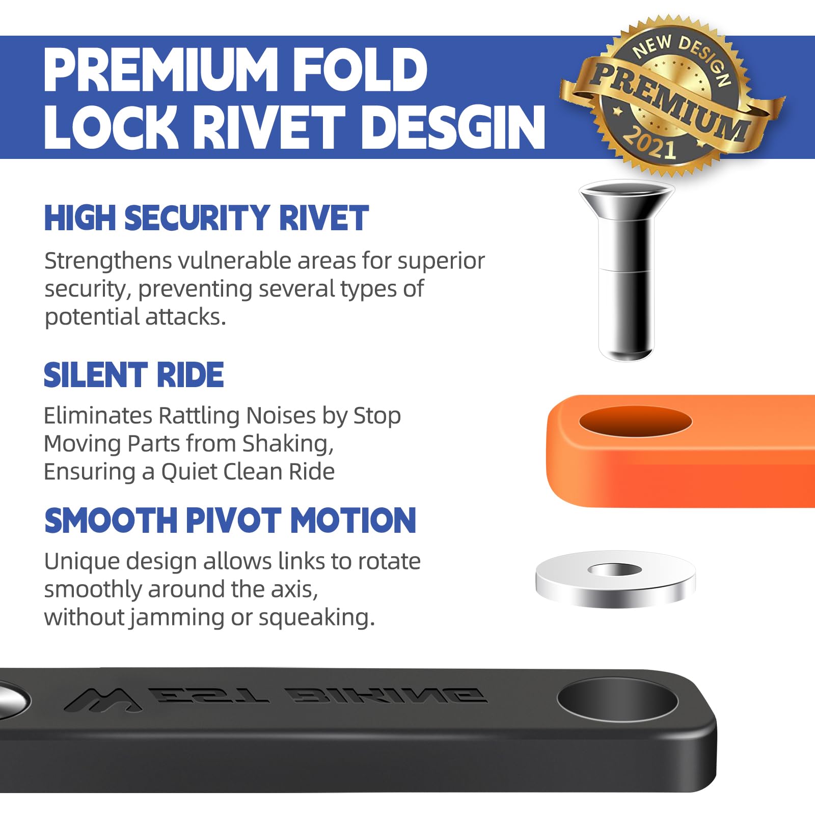 Folding Bike Lock for Electric Scooters Anti-Theft,Lightweight Smart Bicycle Safety Accessory for Electric Bikes,Motorcycle Cable Locks - 2.06 ft