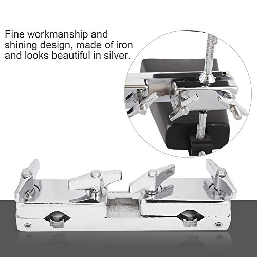 Cowbell Mounting Bracket, Drum Cowbell Mounting Percussion Bracket Cowbell Clamp Mount Cowbell Mount Cowbell Mount Cowbell For Drum Set Bass Drum Cowbell Mount