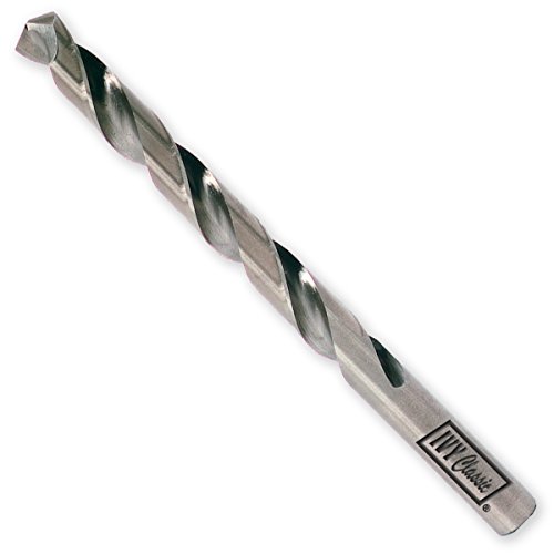 IVY Classic 01558 No. 58 Wire Gauge Drill Bit, M2 High-Speed Steel, 135-Degree Split Point, 1/Card