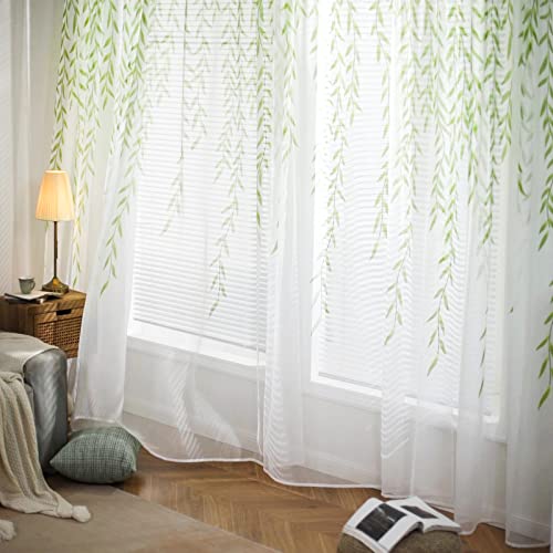 MIULEE Velvet Curtains Olive Green Elegant Grommet Curtains with Sage Sheer Curtains Rod Pocket for Classical Living Room Bedroom Decor 84 Inch