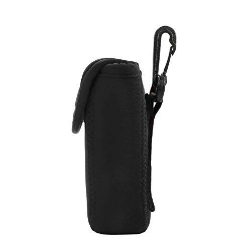 MegaGear Olympus Tough TG-6, TG-5, TG-4, TG-870, TG-860 Ultra Light Neoprene Camera Case, with Carabiner - Black (Model: MG794)
